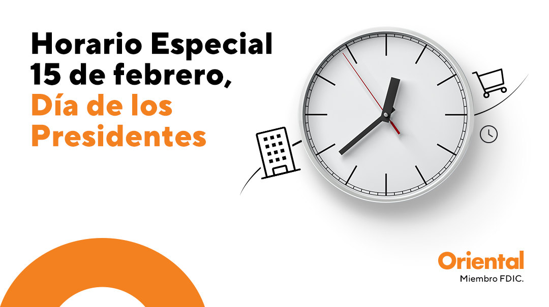 Horario del Día de los Presidentes